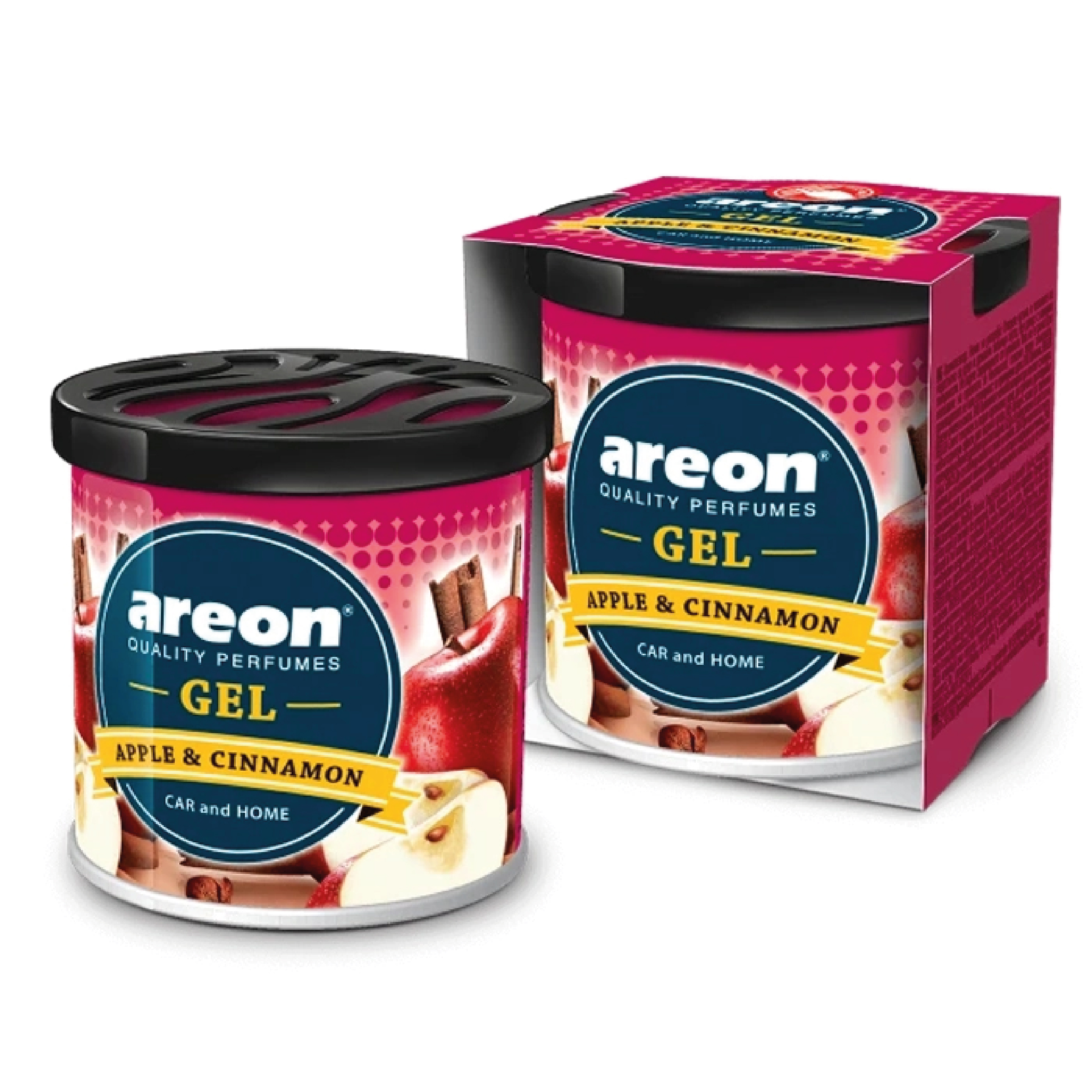 PERFUME AREON GEL CAN APPLE & CINNAMON GCK16